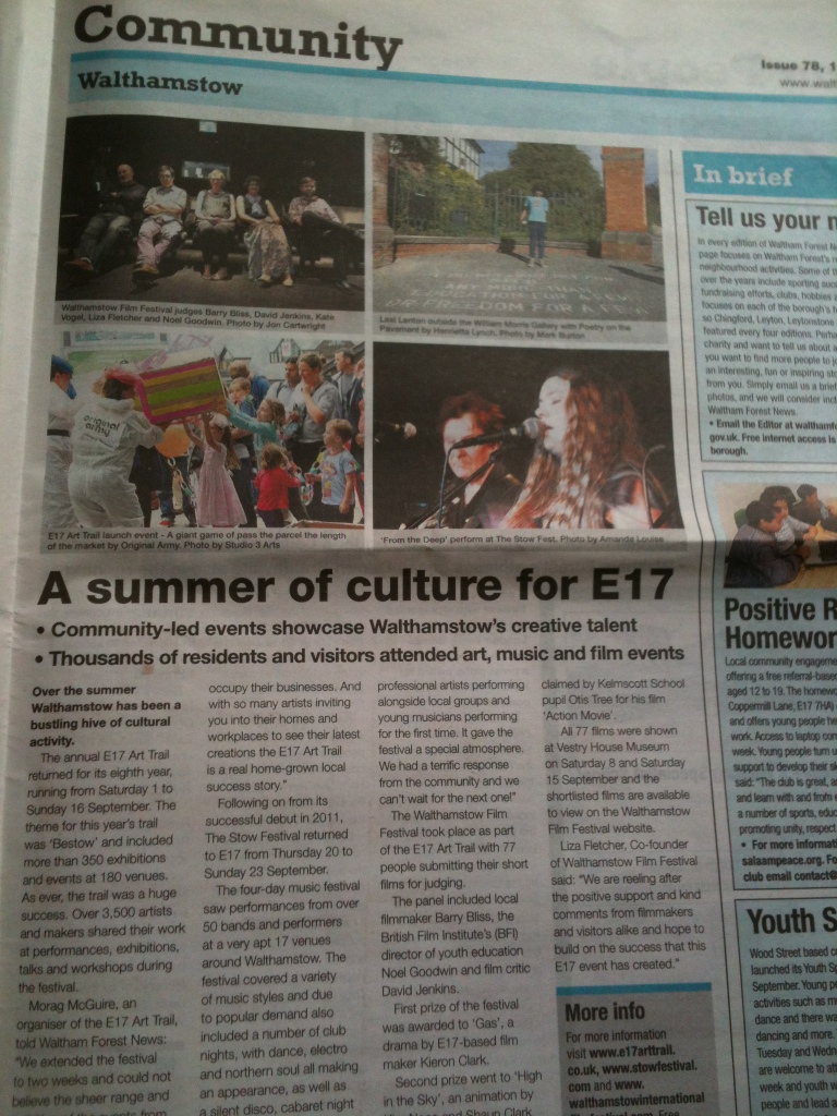 E17 Art Trail – Penny Rutterford